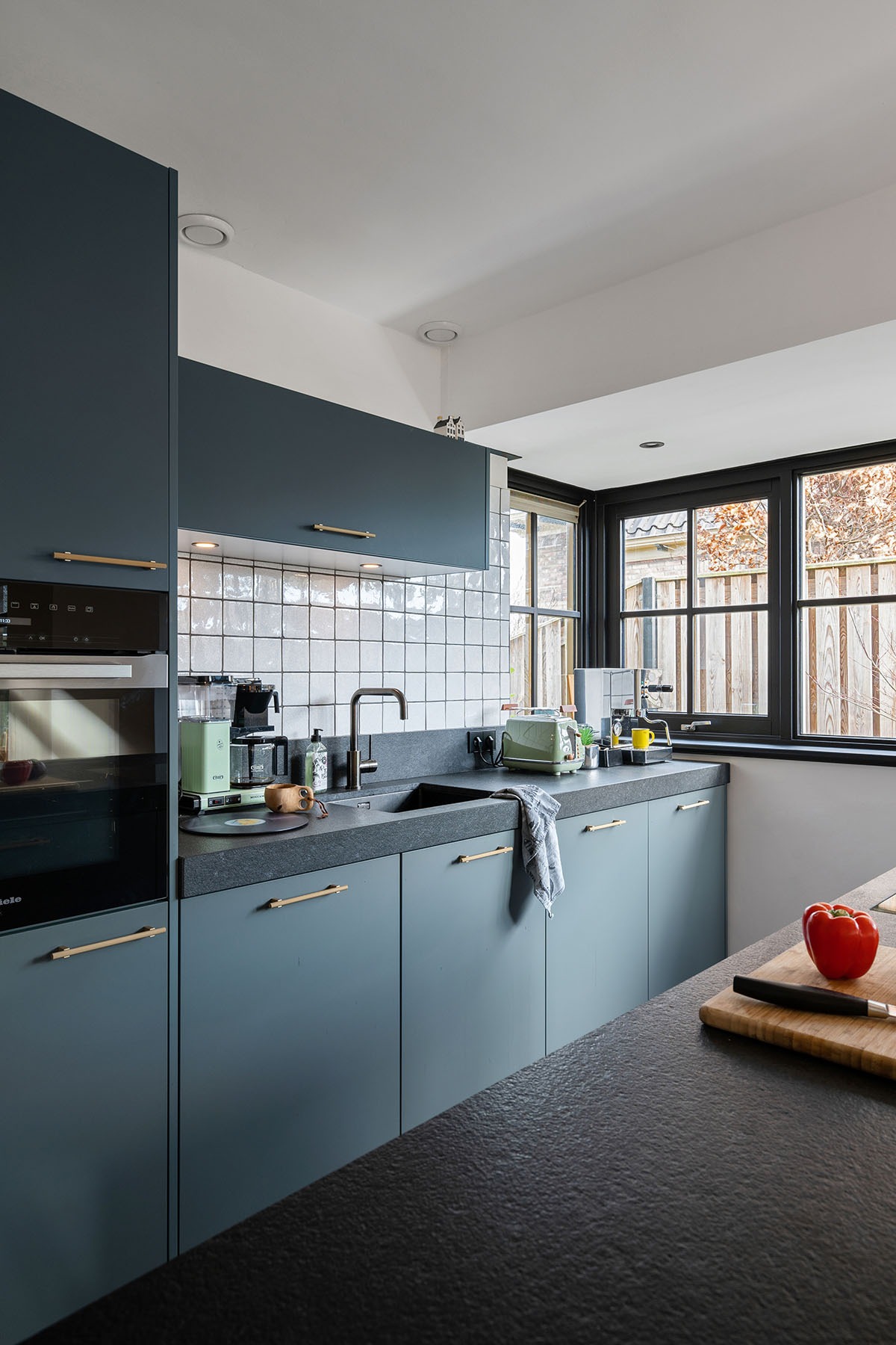Sfeervolle groene keuken | Keukenhuys Hoorn