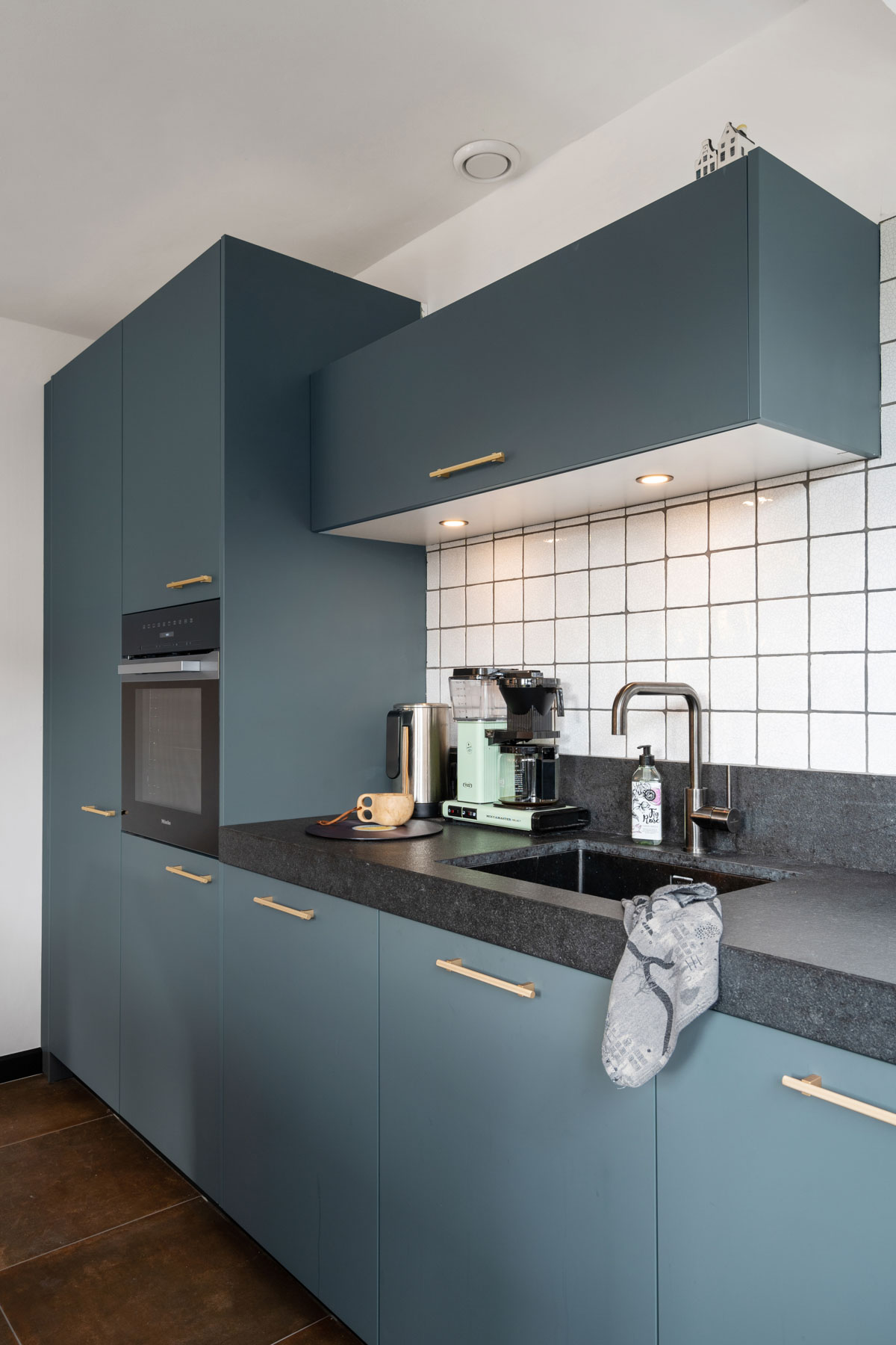 Sfeervolle groene keuken | Keukenhuys Hoorn